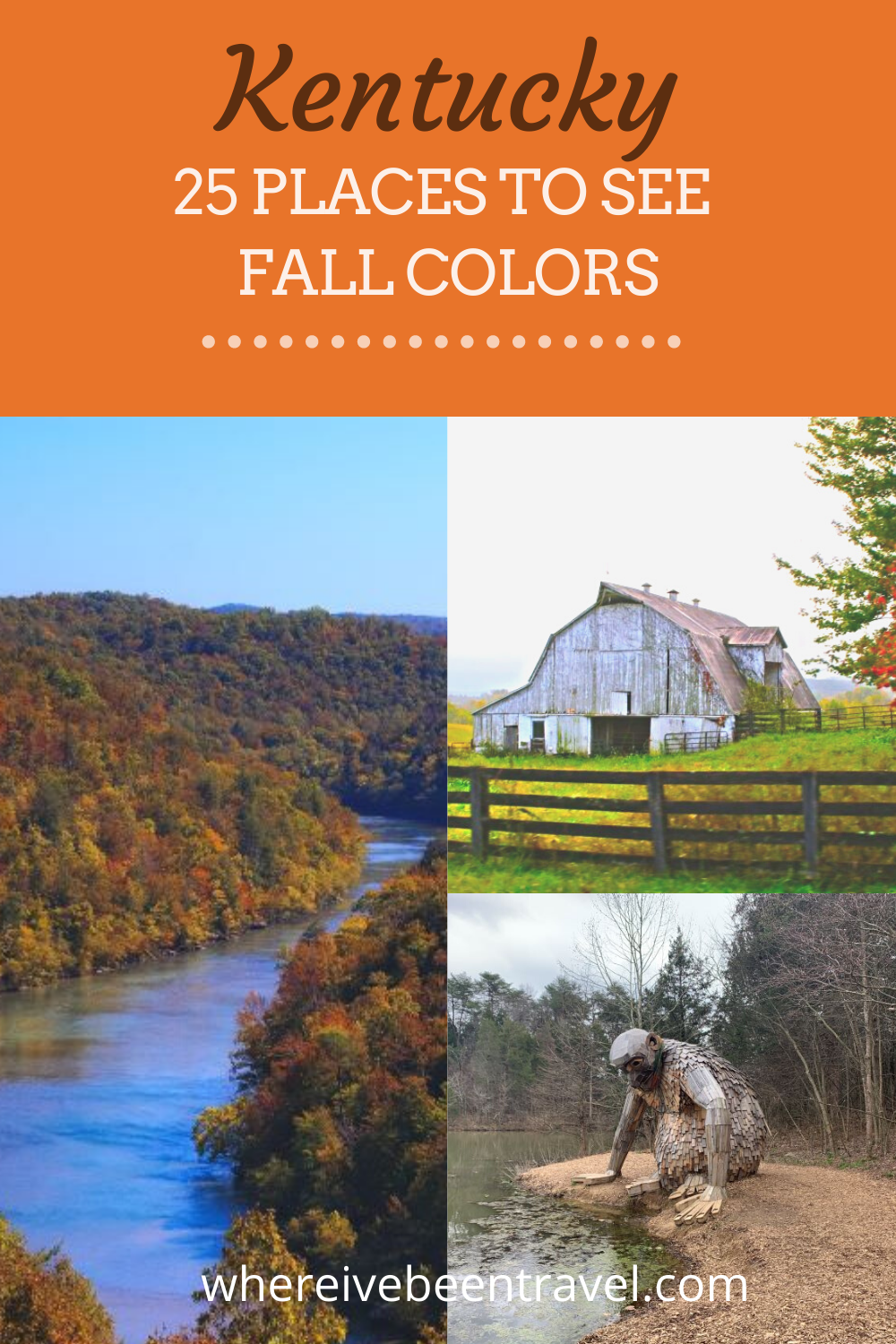 25 Best Places to See Fall Colors In Kentucky * Where I've Been